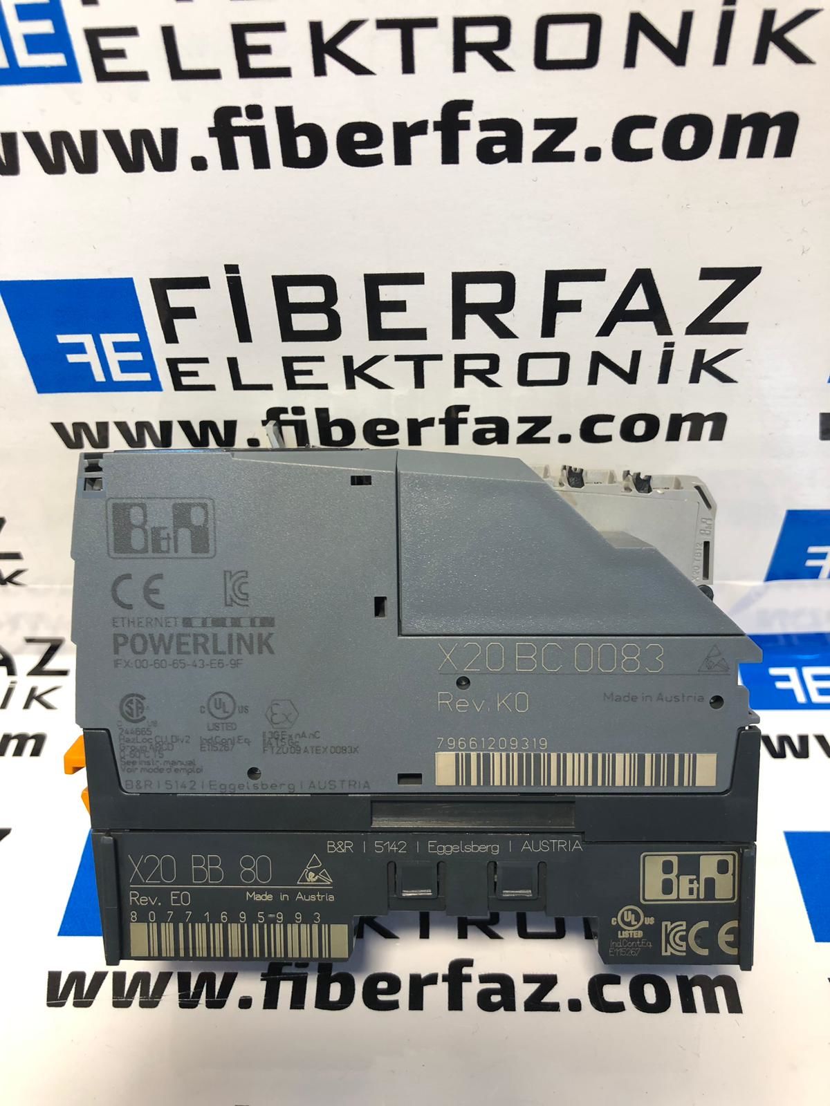 X20BC0083 B&R PLC System X20 POWERLINK Bus Controller Modul